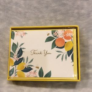 Sheffield Home | Office | Citrus Floral Thank You Note Set Of 6 By ...